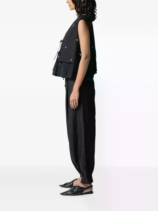 MULLER OF YOSHIOKUBO Stud-embellished Vest