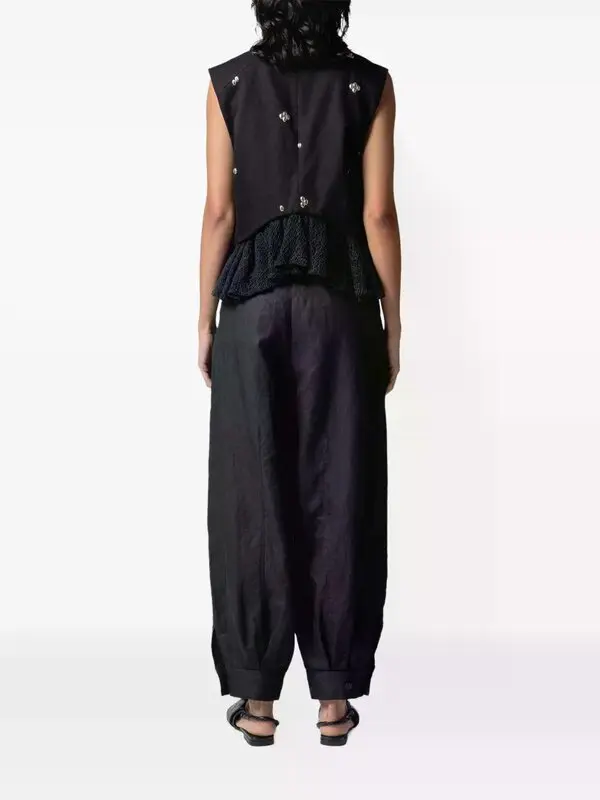 MULLER OF YOSHIOKUBO Stud-embellished Vest