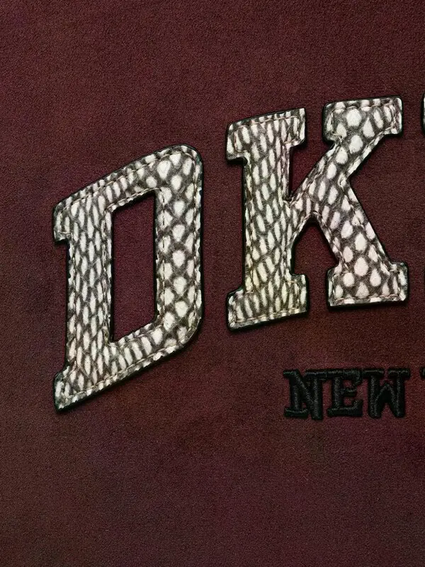 Dkny Hadlee Logo-patch Tote Bag - Red