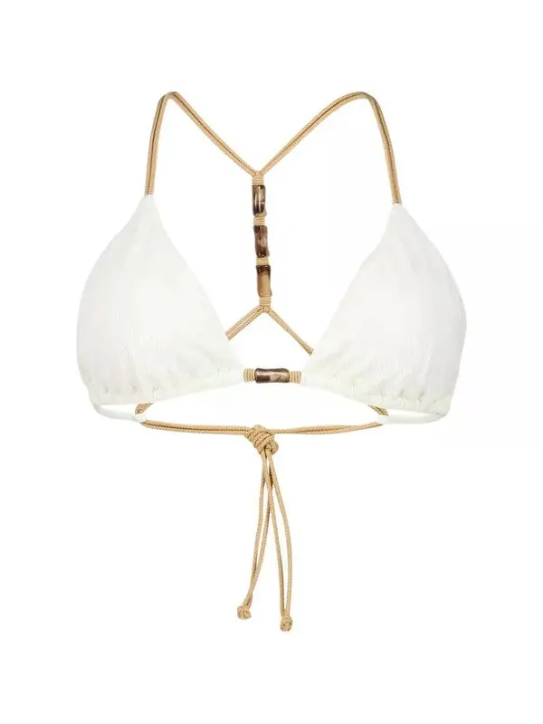 VIX PAULA HERMANNY Firenze Lesley Bikini Top - White