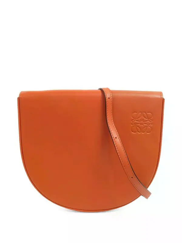 Loewe Anagram Embossed Leather Crossbody Bag