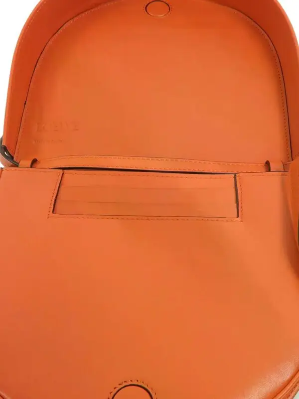 Loewe Anagram Embossed Leather Crossbody Bag