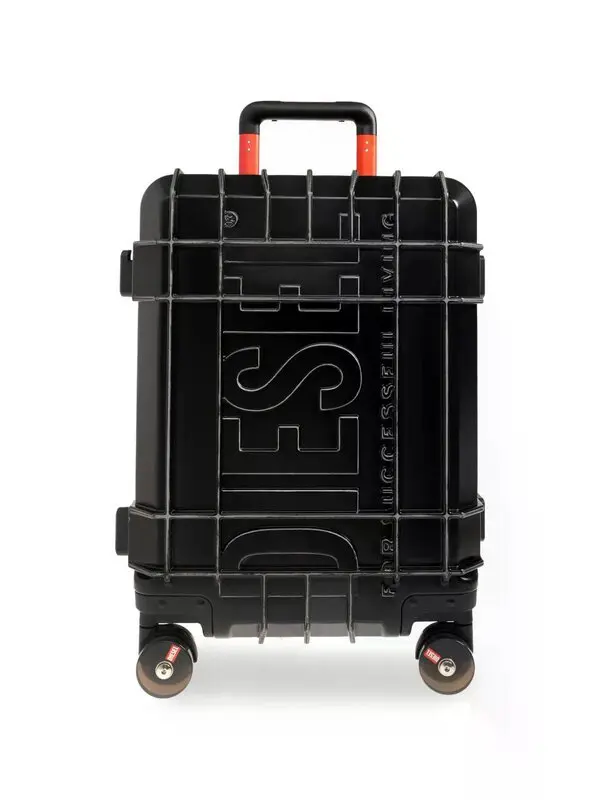 DIESEL® Embossed Logo Grid-pattern Trolley