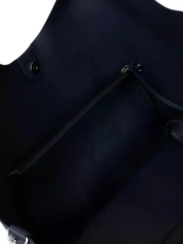 Dkny Paula Knotted-handle Tote Bag - Blue