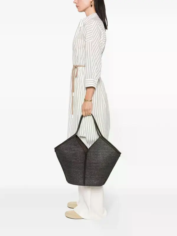 Hereu Calella Raffia Tote Bag
