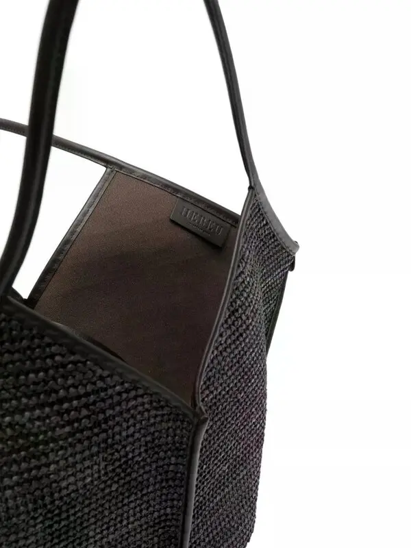 Hereu Calella Raffia Tote Bag