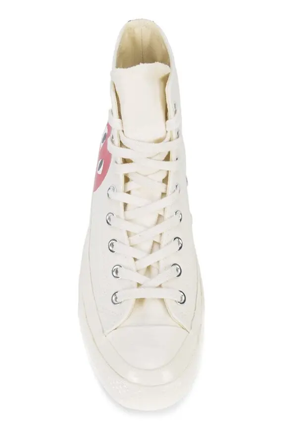 Play Comme Des Garcon Popular Converse Canvas Sneakers