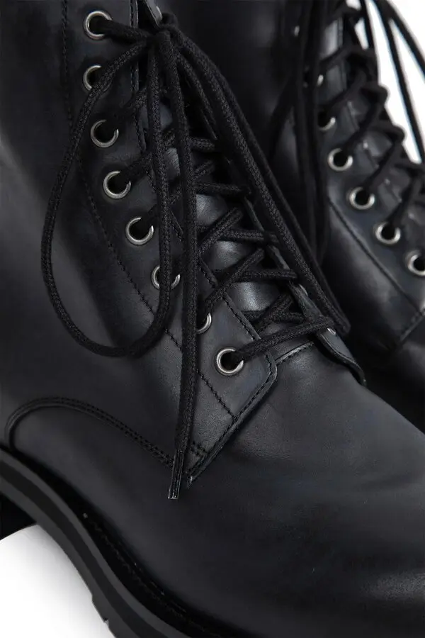 THE ROW Leather Boots