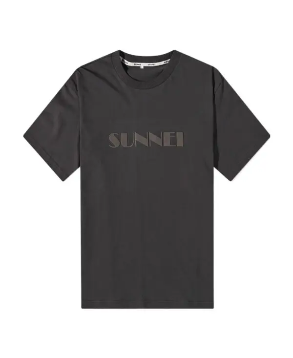 Sunnei Logo T-shirt - Black