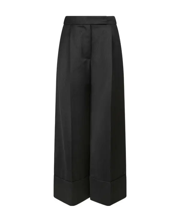 Simone Rocha Cropped Wide-leg Trousers