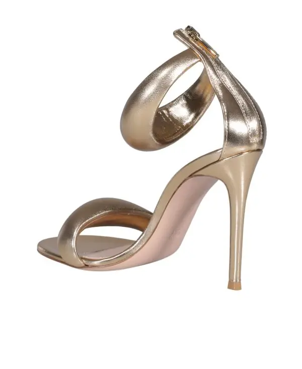 GIANVITO ROSSI Logo High-heeled Sandals