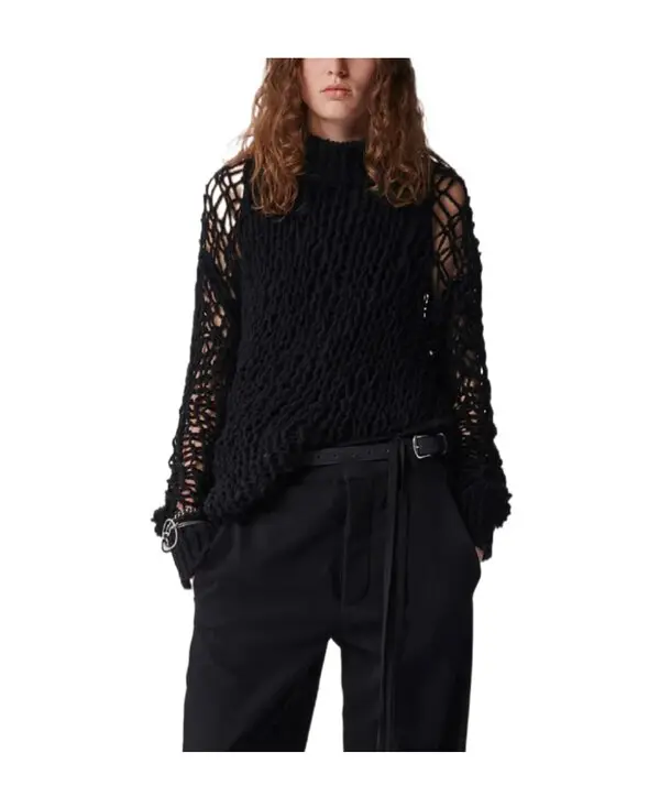 ANN DEMEULEMEESTER Cut-out Knitted Jumper