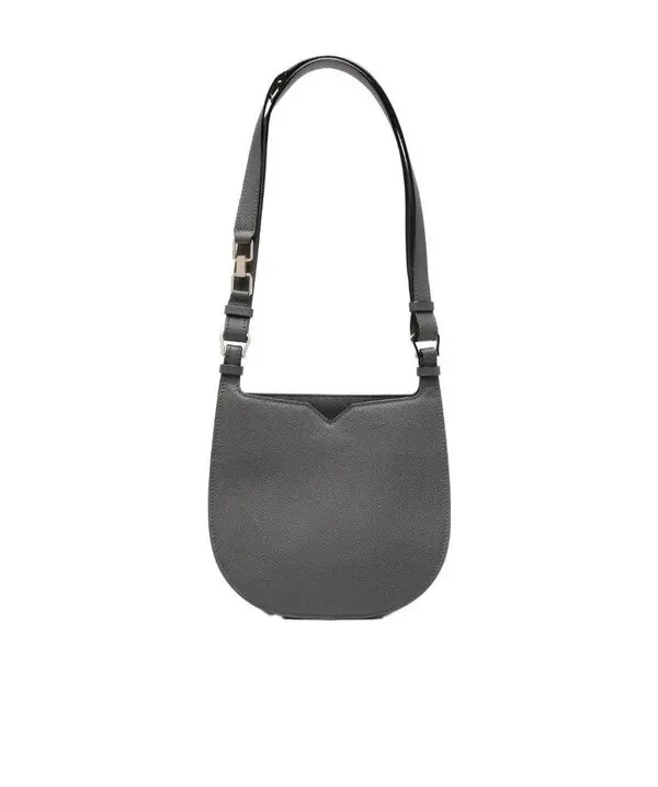 VALEXTRA Logo Shoulder Bag