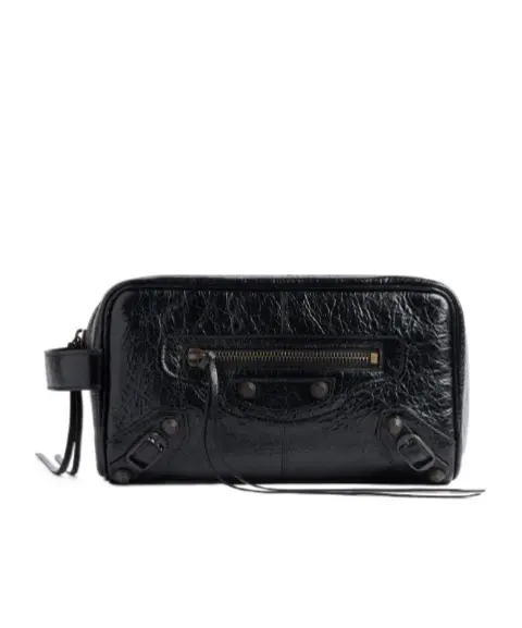 Balenciaga Le City Toiletry Pouch - Black