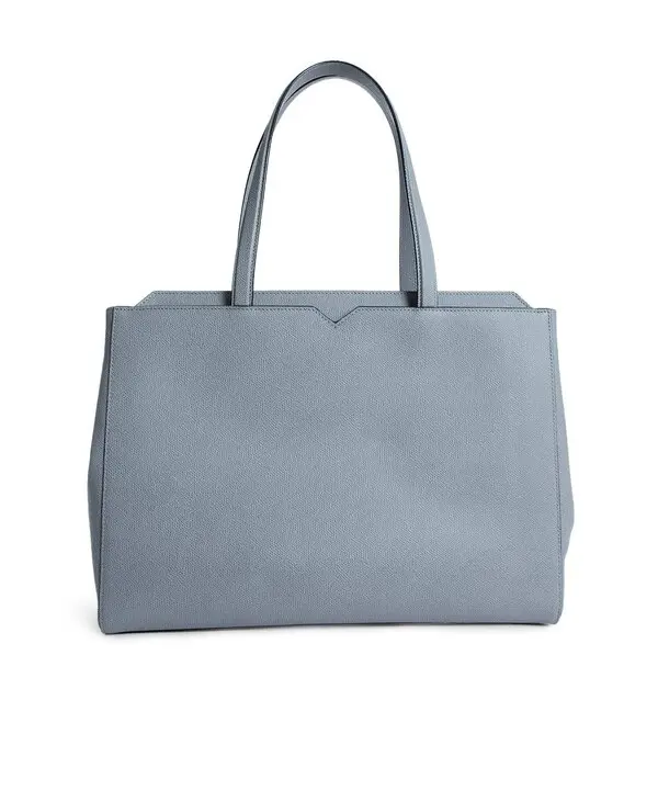 VALEXTRA Logo Shoulder Bag