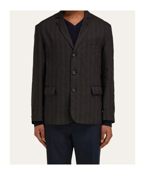 FERRAGAMO Single Breasted Blazer