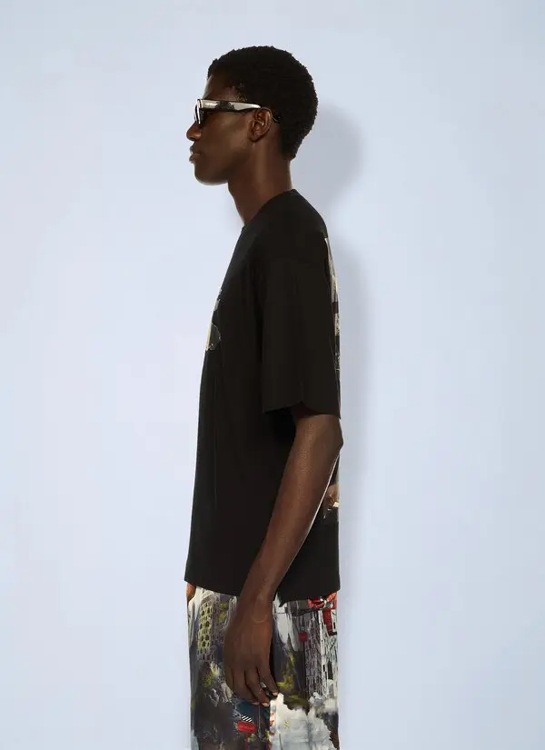 Off-White Paint Arrow Skate Logo T-shirt