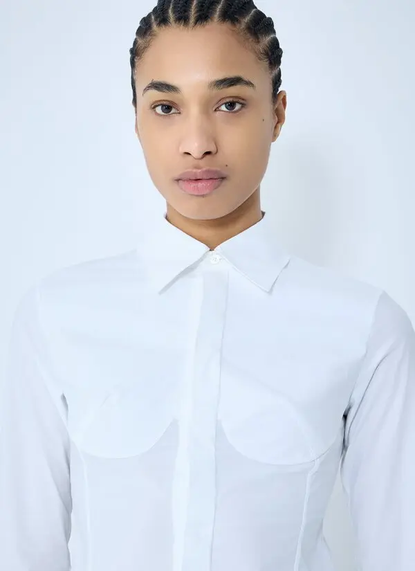 JEAN PAUL GAULTIER Corset Shirt - White