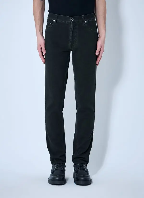 Burberry Logo Patch Jeans