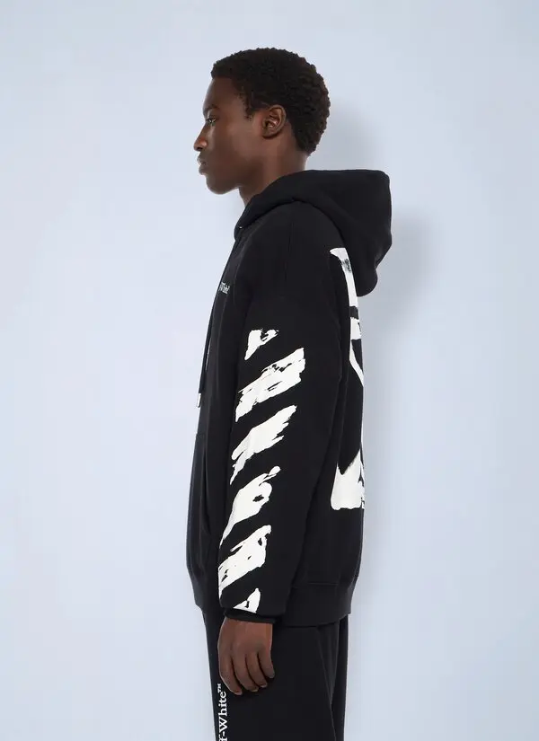Off-White Ink Arrow Skate Hooded Sweatshirt