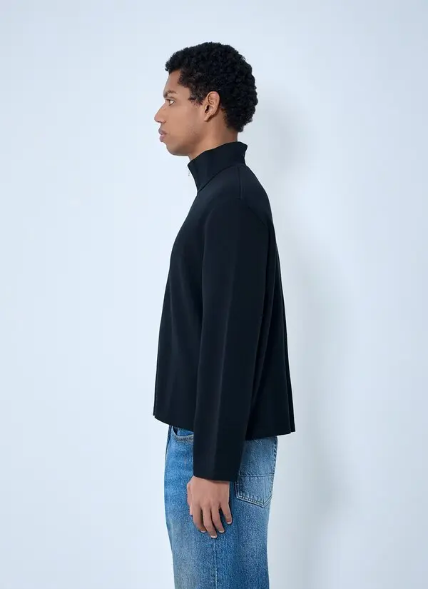 Our Legacy High-neck Zip-up Jacket - Black