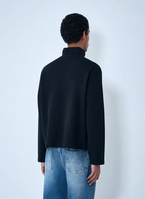 Our Legacy High-neck Zip-up Jacket - Black