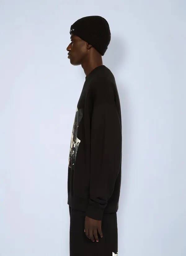 Off-White Cupid Paper Skate Crewneck Sweatshirt