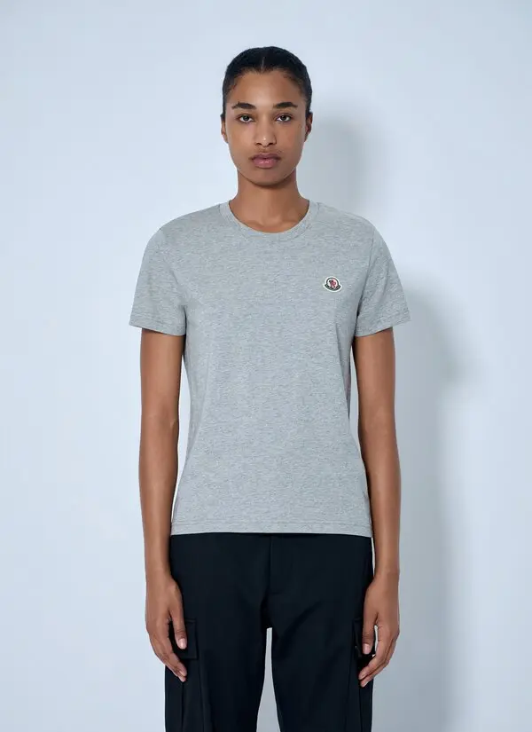 Moncler Pack Of Three Logo Motif T-shirts