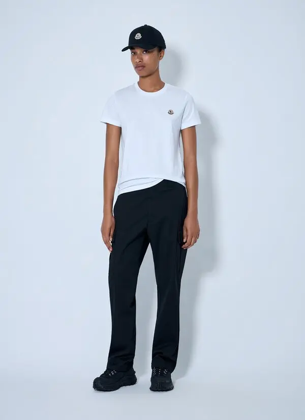 Moncler Pack Of Three Logo Motif T-shirts