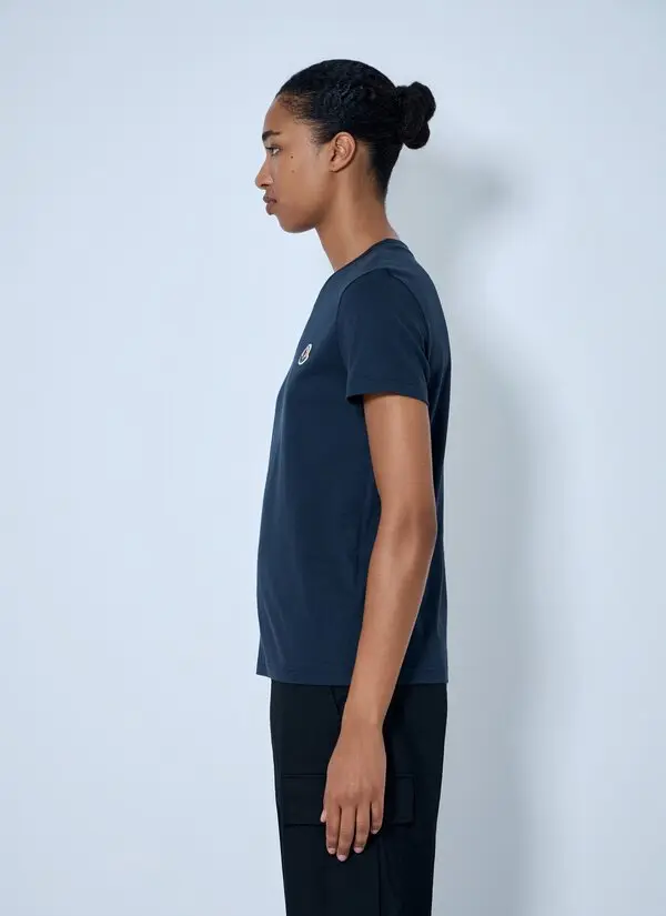Moncler Pack Of Three Logo Motif T-shirts