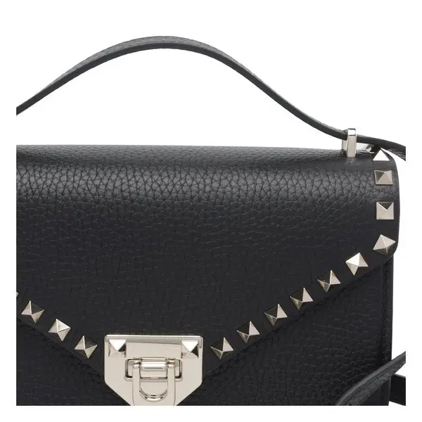Valentino Garavani Small Rockstud Crossbody Bag - Black