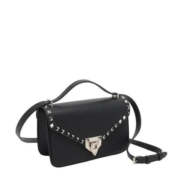Valentino Garavani Small Rockstud Crossbody Bag - Black
