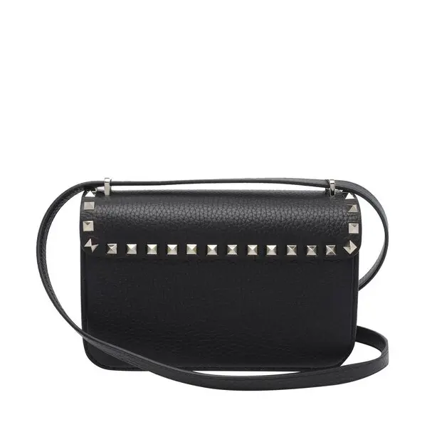 Valentino Garavani Small Rockstud Crossbody Bag - Black