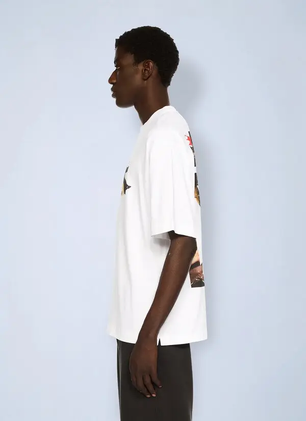 Off-White Paint Arrow Skate Logo T-shirt