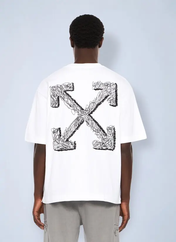 Off-White Scribble Arrow Skate Logo T-shirt
