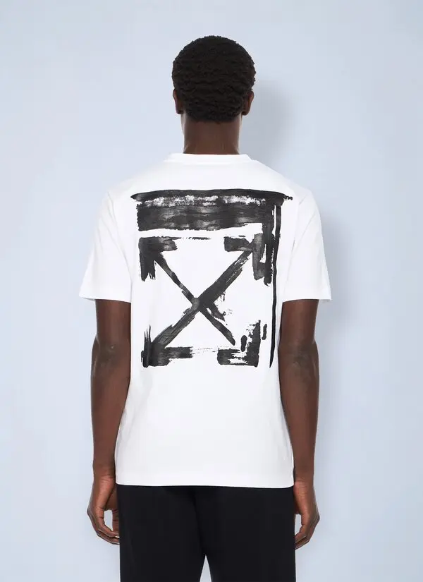Off-White Ink Arrow Slim Logo T-shirt