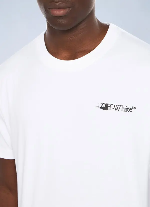 Off-White Ink Arrow Slim Logo T-shirt