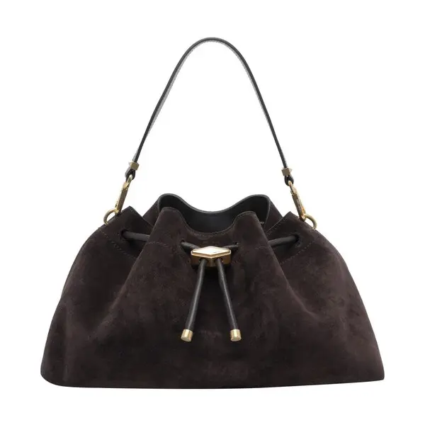 JIMMY CHOO Medium Cinch Bag - Brown