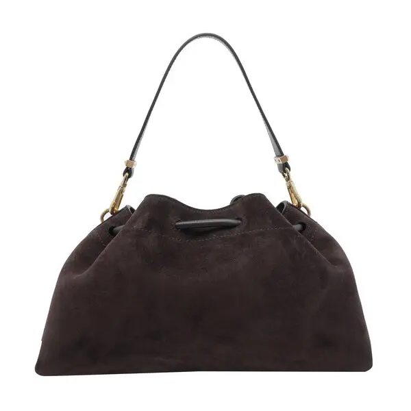 JIMMY CHOO Medium Cinch Bag - Brown
