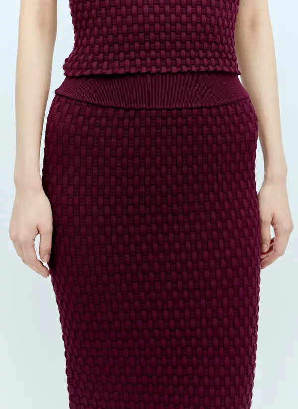 Dries Van Noten Tiffany Midi Skirt