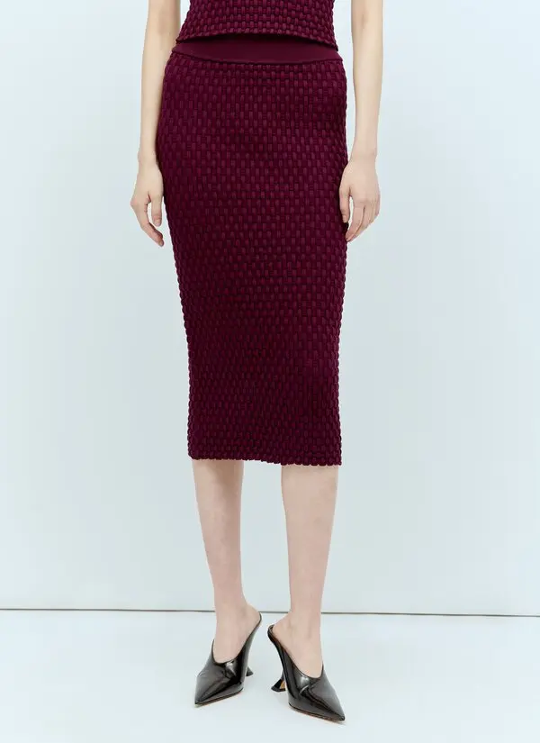 Dries Van Noten Tiffany Midi Skirt - Multicolor