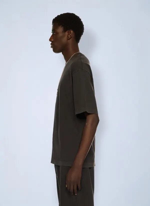 Off-White Faded Painting Skate Logo T-shirt