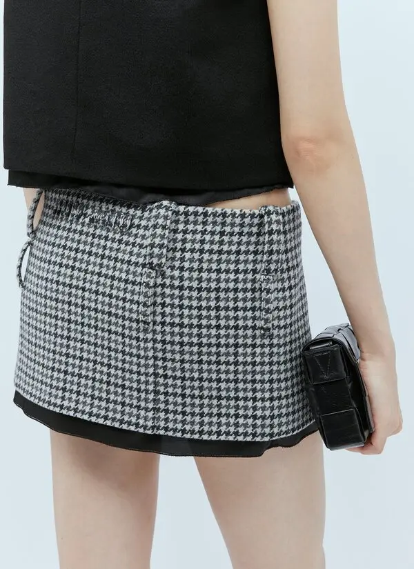 Miu Miu Tweed Mini Skirt