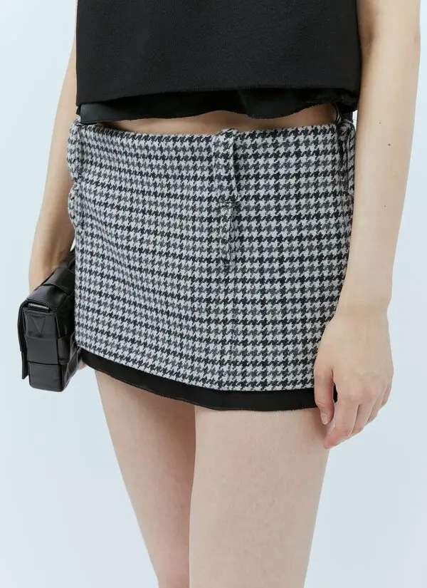 Miu Miu Tweed Mini Skirt