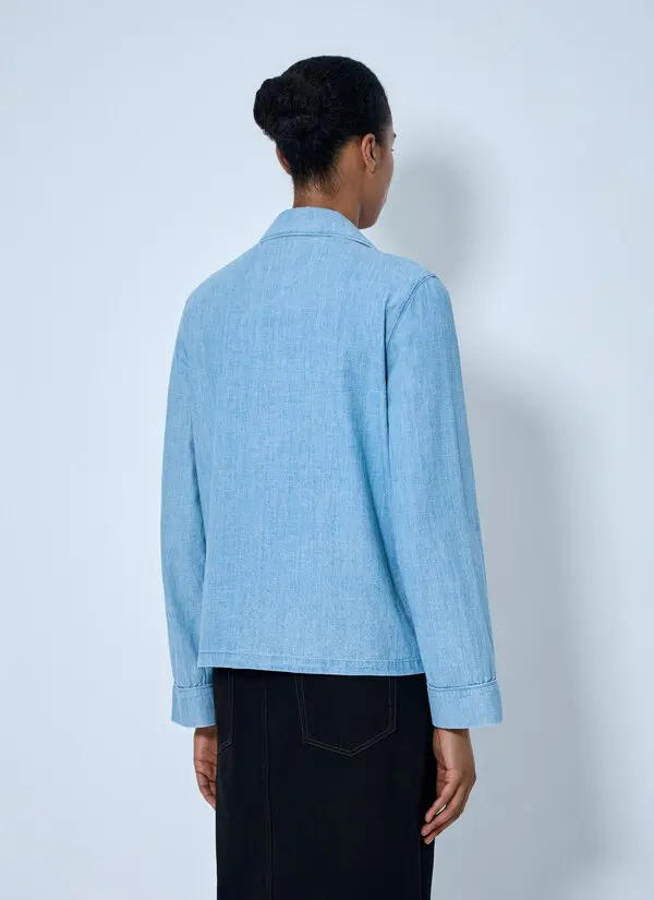 Saint Laurent Button-down Denim Shirt