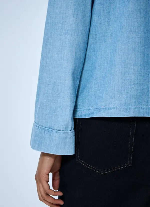 Saint Laurent Button-down Denim Shirt