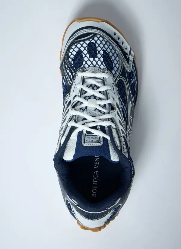 Bottega Veneta Orbit Sneakers - Silver