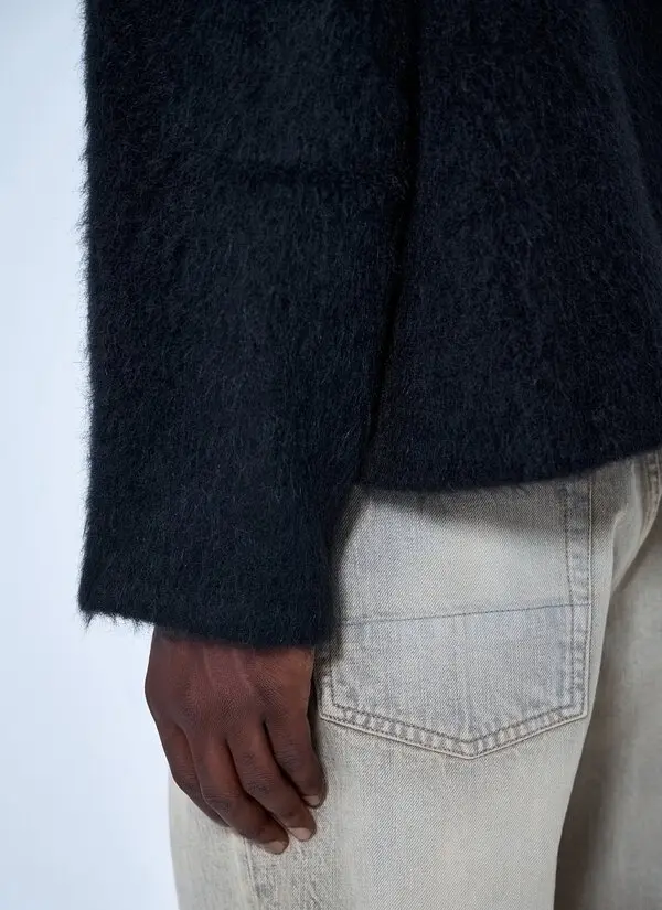 Our Legacy Hairy Zip-up Hooded Cardigan