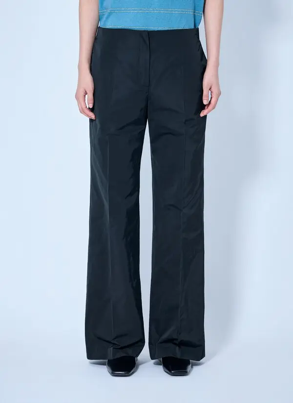 JIL SANDER Tailored Wide-leg Trousers - Black