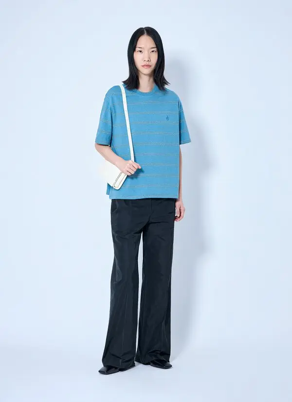 JIL SANDER Tailored Wide-leg Trousers - Black